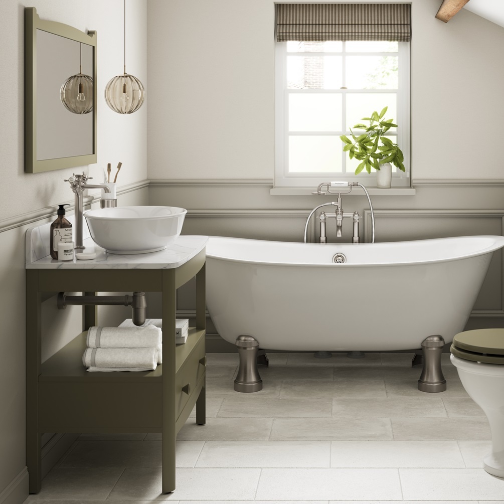 Burlington Guild 500 x 380 White Countertop Basin | Sanctuary